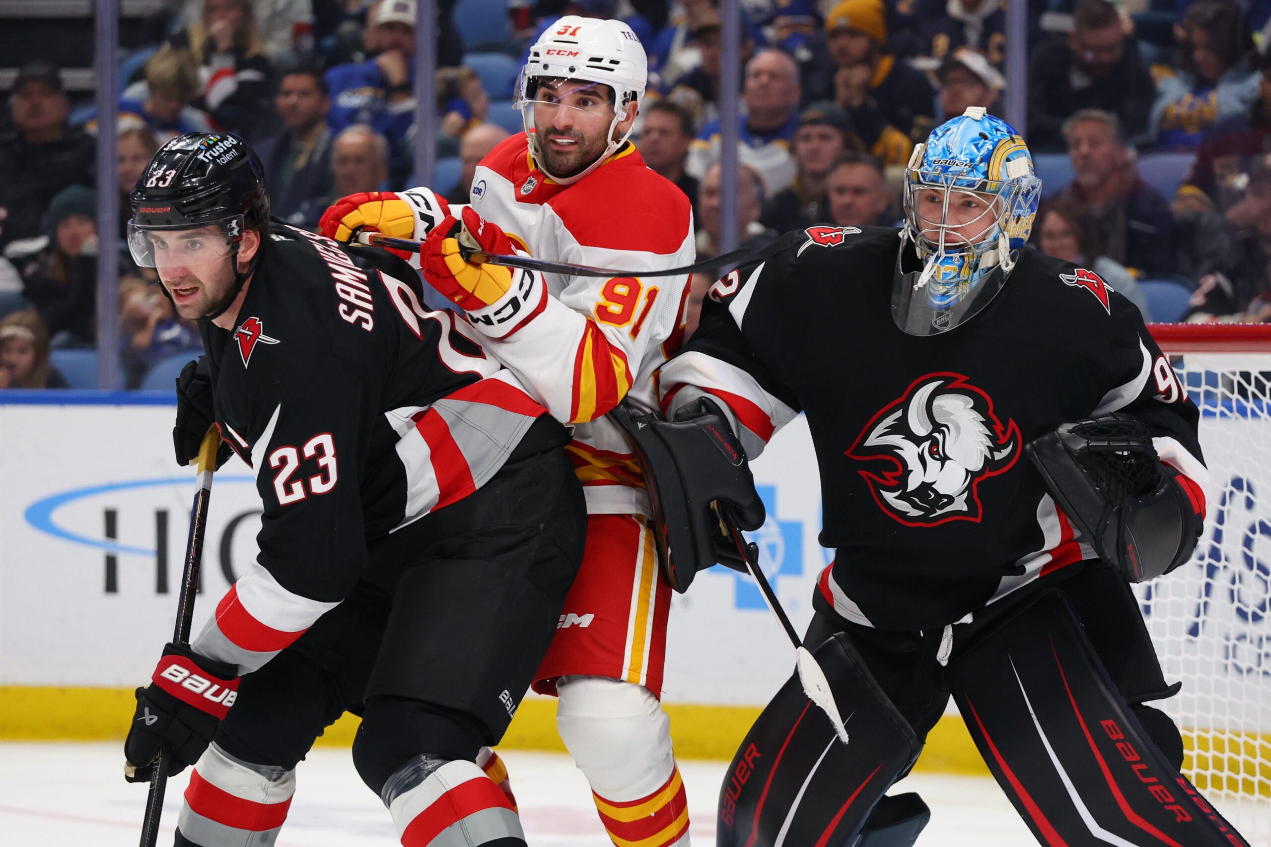 NHL-Worst Flames Beat Sabres 6-2 | News, Sports, Jobs - Post Journal